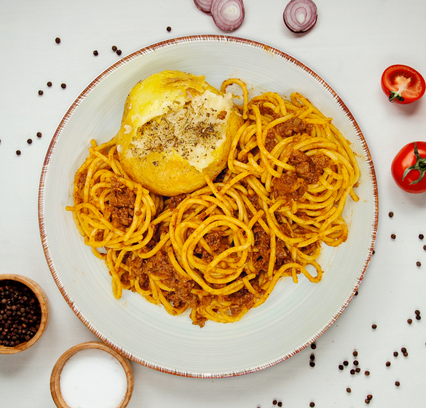 Spaghetti Bolognese Meal - وجبة اسباجيتي بصوص البولونيز – Radi Farms