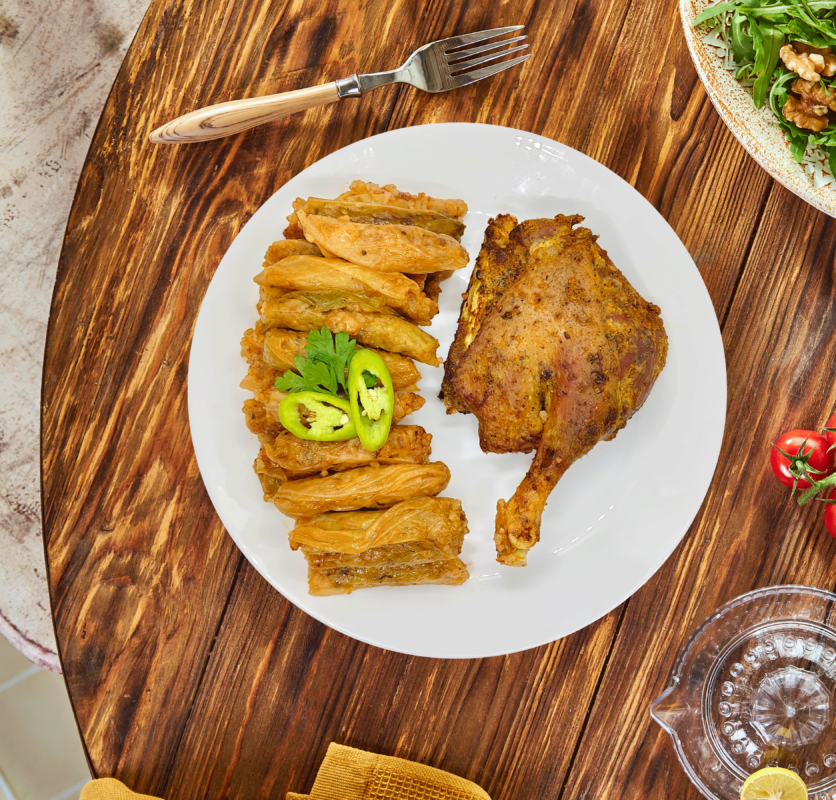 Stuffed Cabbage with Duck Meal - وجبة محشي الكرنب مع البط – Radi Farms
